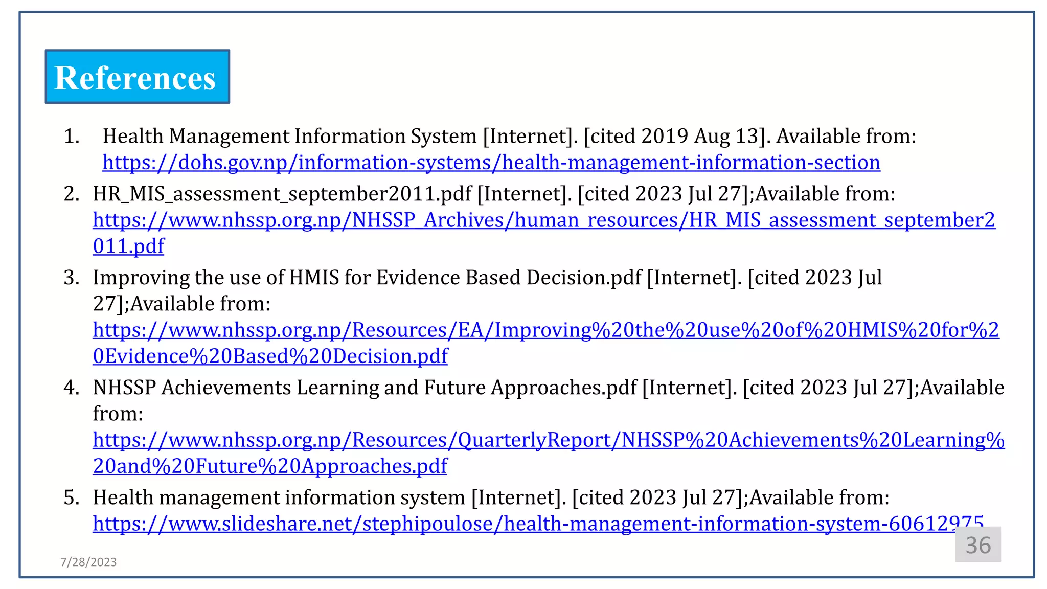 HuRIS and HMIS in Nepal.pptx | Operating Systems | Computer Software and Applications