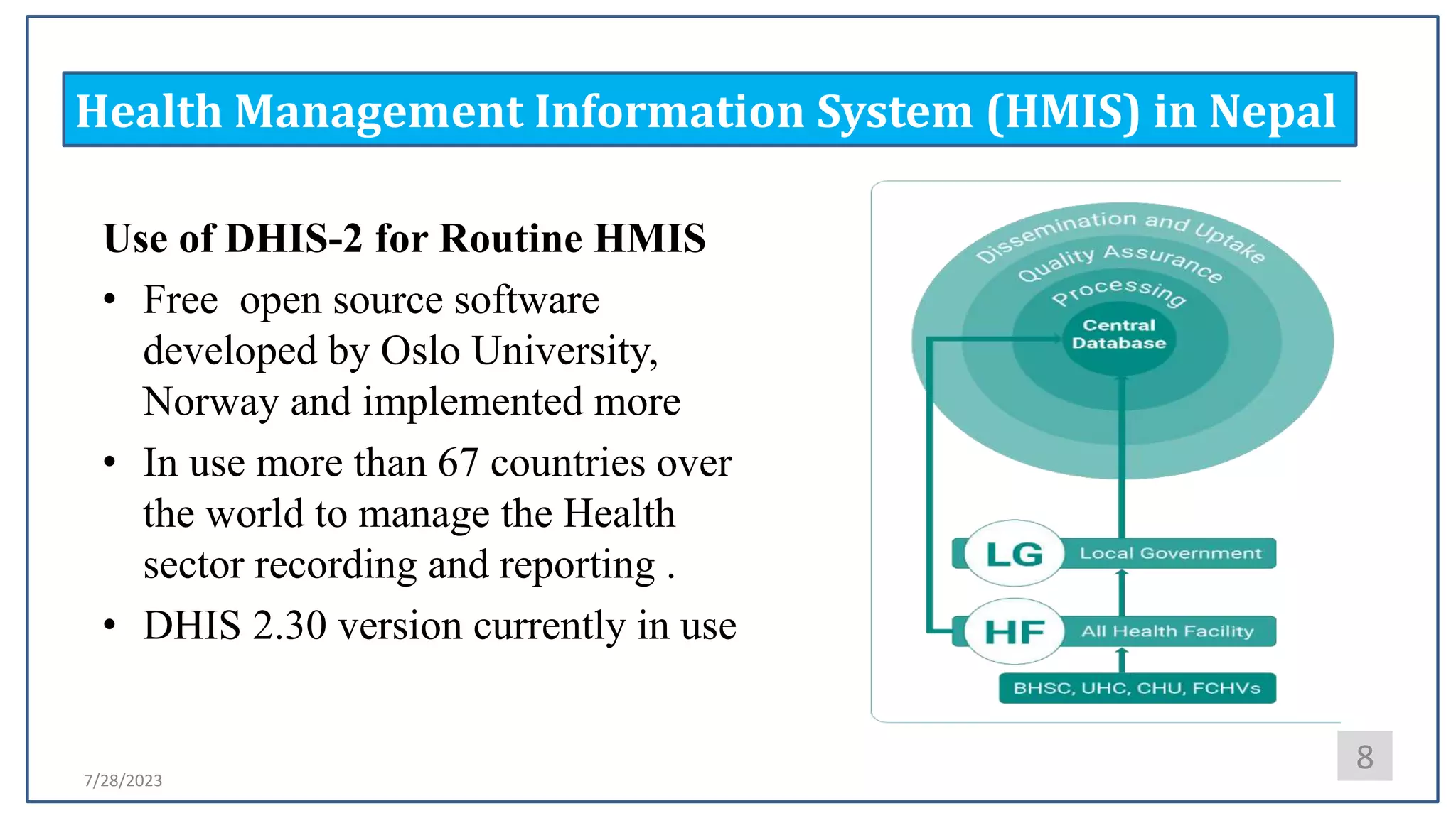 HuRIS and HMIS in Nepal.pptx | Operating Systems | Computer Software and Applications