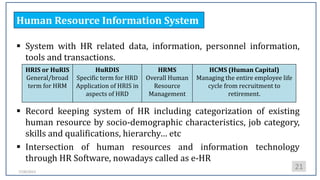 HuRIS and HMIS in Nepal.pptx | Operating Systems | Computer Software and Applications