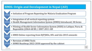 HuRIS and HMIS in Nepal.pptx