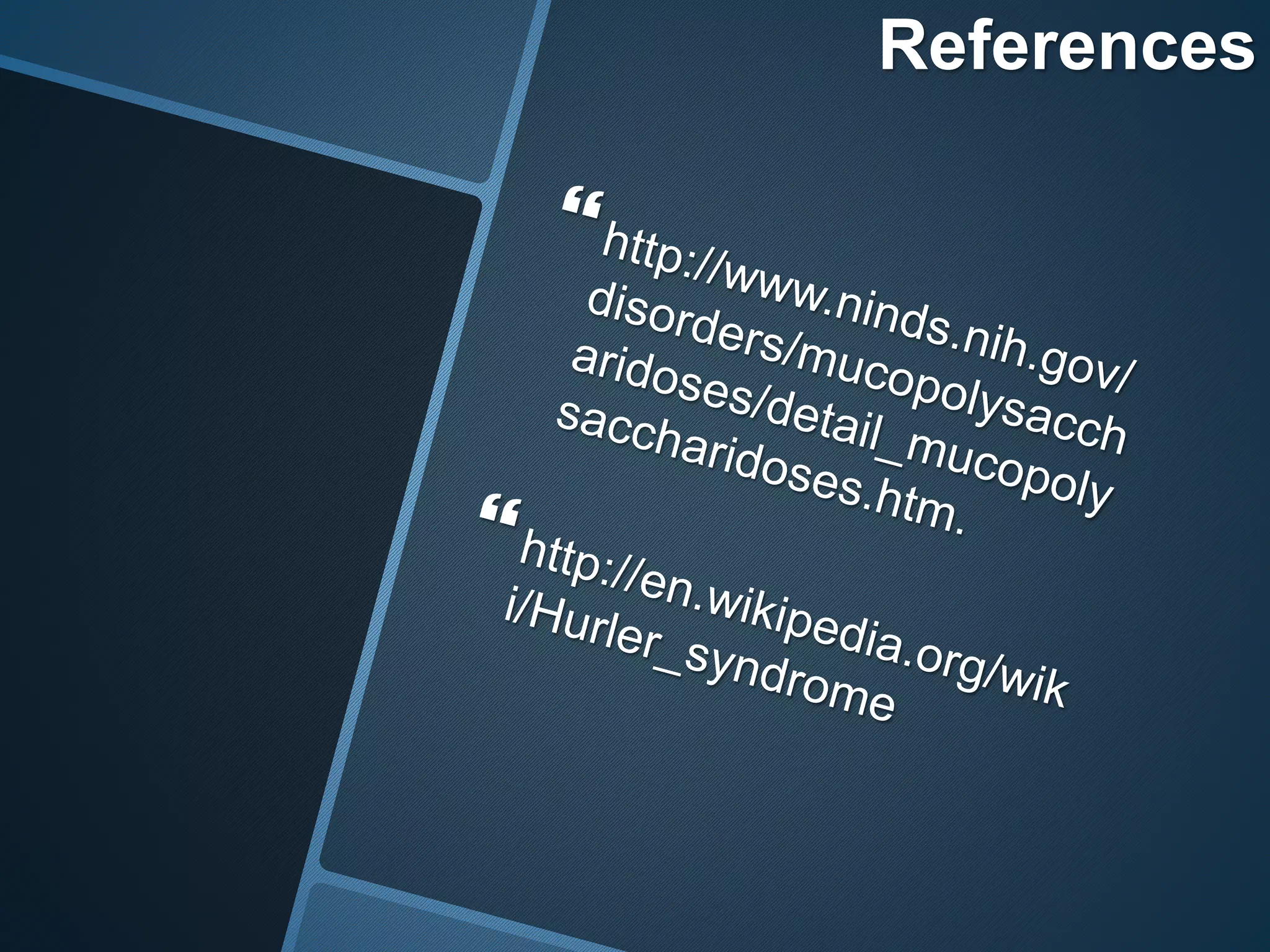 Hurler syndrome | PPTX