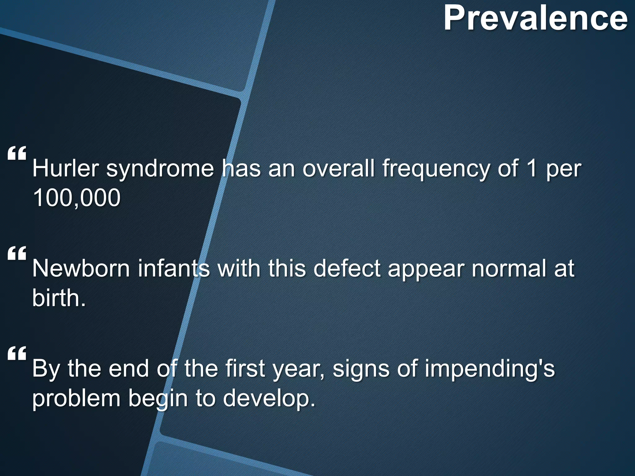 Hurler syndrome | PPTX