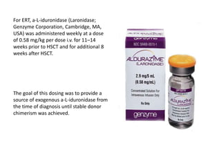 stem cells applications in hurler syndrome | PPT