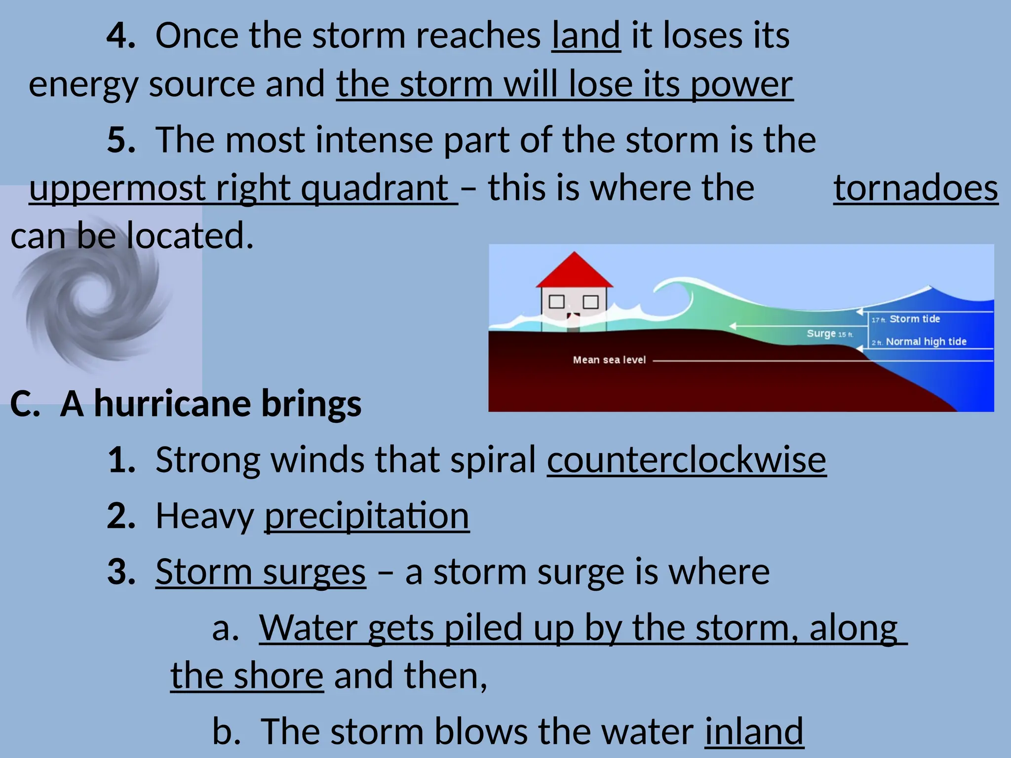 Hurricane-Notes-Powerpoint - for learning about hurricanes | PPT