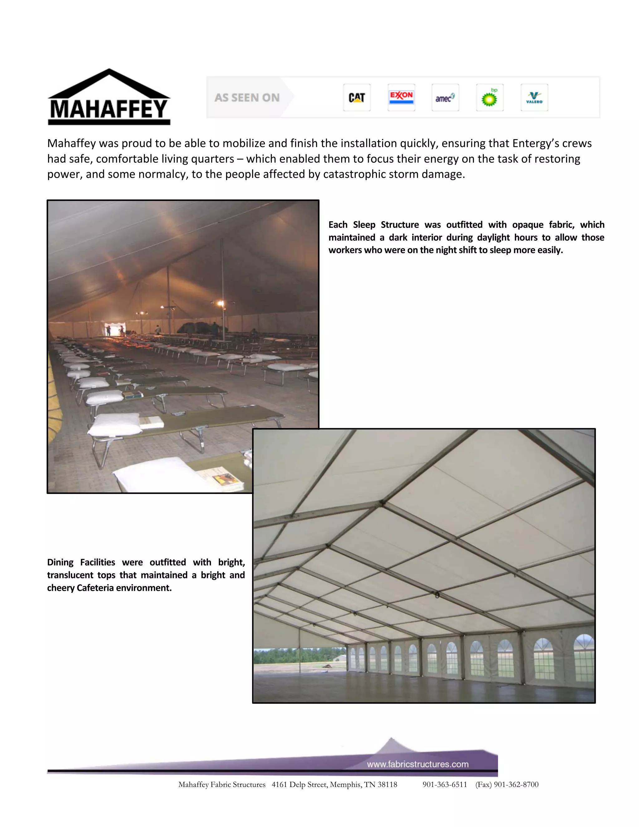 Hurricane Relief Shelters Case Study - Beaumont, TX | PDF
