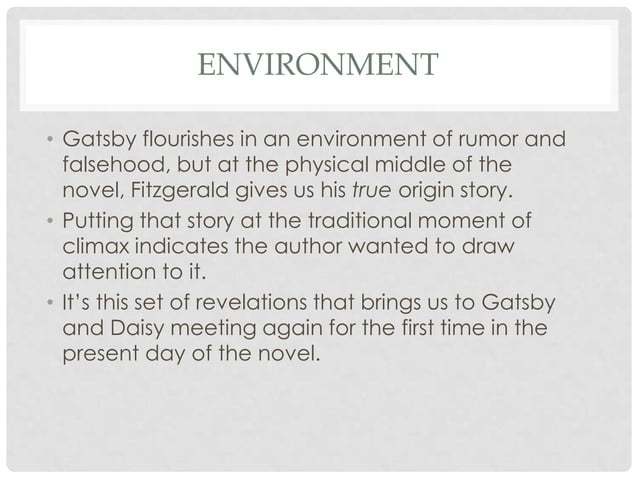 The Great Gatsby Make Up Assignment (Fall 2012) | PPT