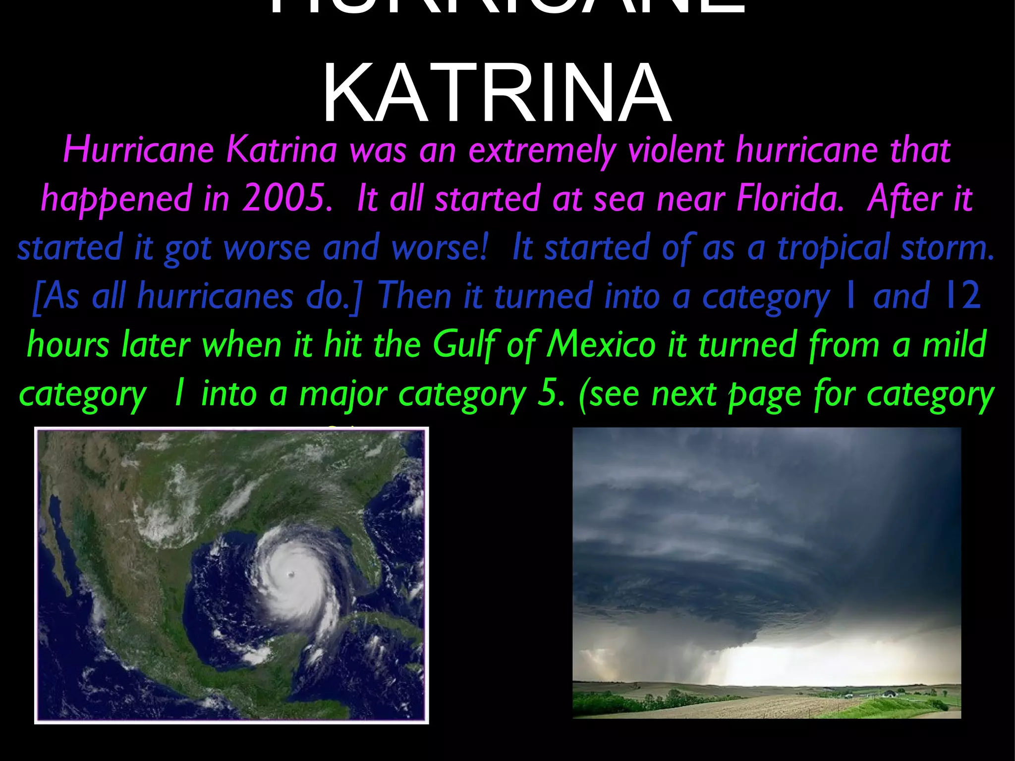 Hurricane Katrina | PPT