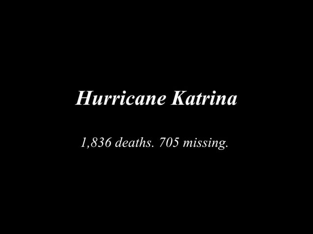 Hurricane Katrina | PPT