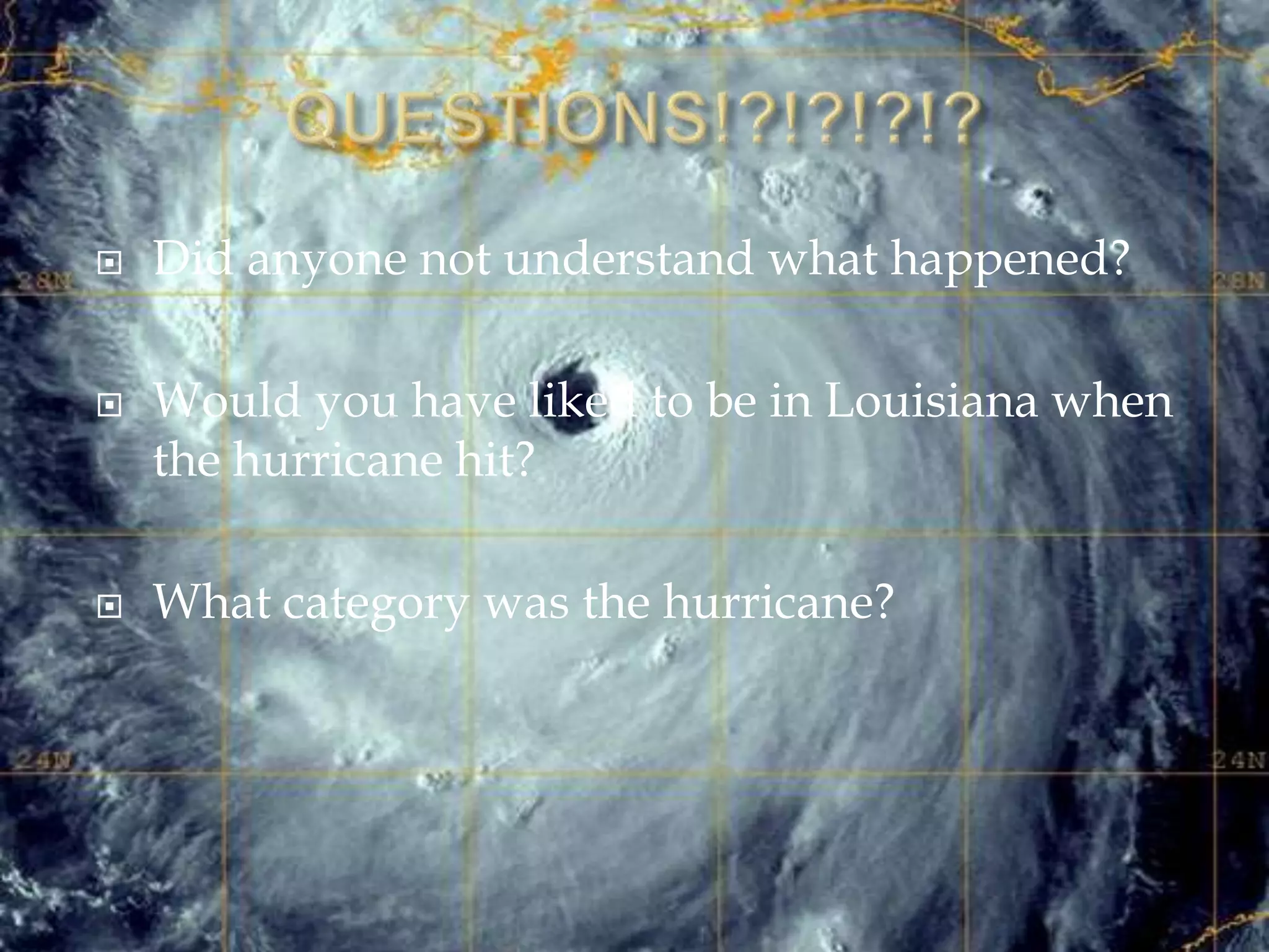 Hurricane Katrina | PPT