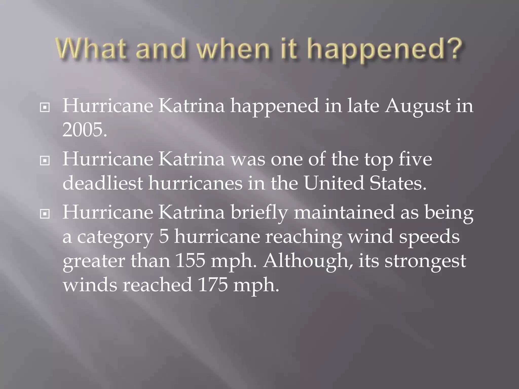 Period 2 Hurricane Katrina | PPT
