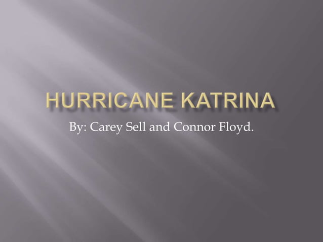 Period 2 Hurricane Katrina | PPT