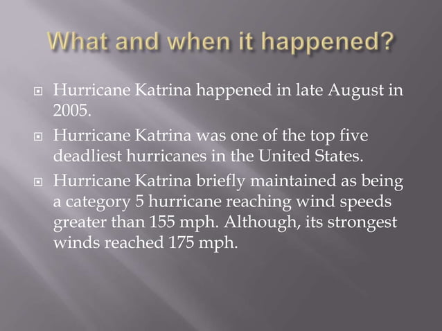 Period 2 Hurricane Katrina | PPT