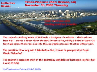 Hurricane katrina presentation | PPTX | Weather | Science