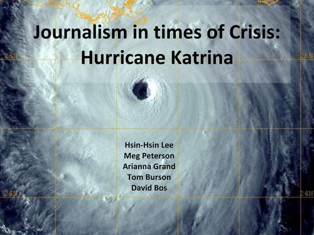 Hurricane katrina presentation (1) | PPT | Weather | Science