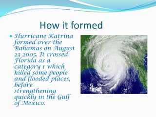 Hurricane Katrina Short Powerpoint | PPTX
