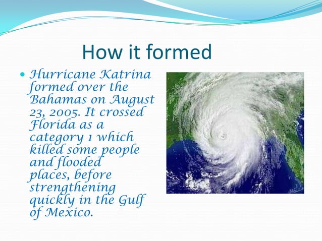 Hurricane Katrina Short Powerpoint | PPTX