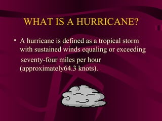 What is a Hurricane? | PPT
