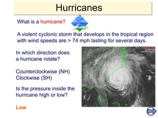 Hurricanes | PPT