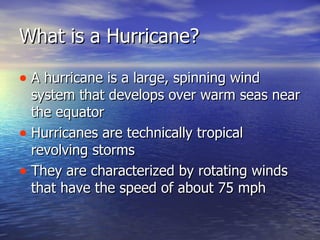 Hurricanes & Typhoons | PPT