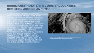 Hurricanes, Cyclones, and Typhoons 6.3 | PPTX
