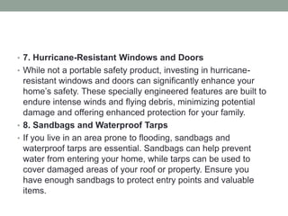 Hurricane Safety Essentials Must-Have Safety US Standard Products and ...