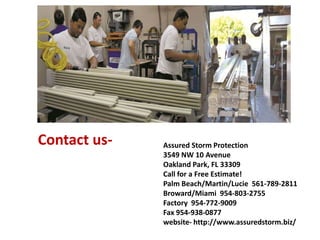 Hurricane shutters,hurricane windows | PPT