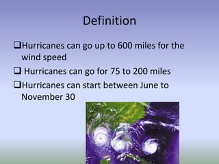 Hurricanes Kaitlyn | PPT