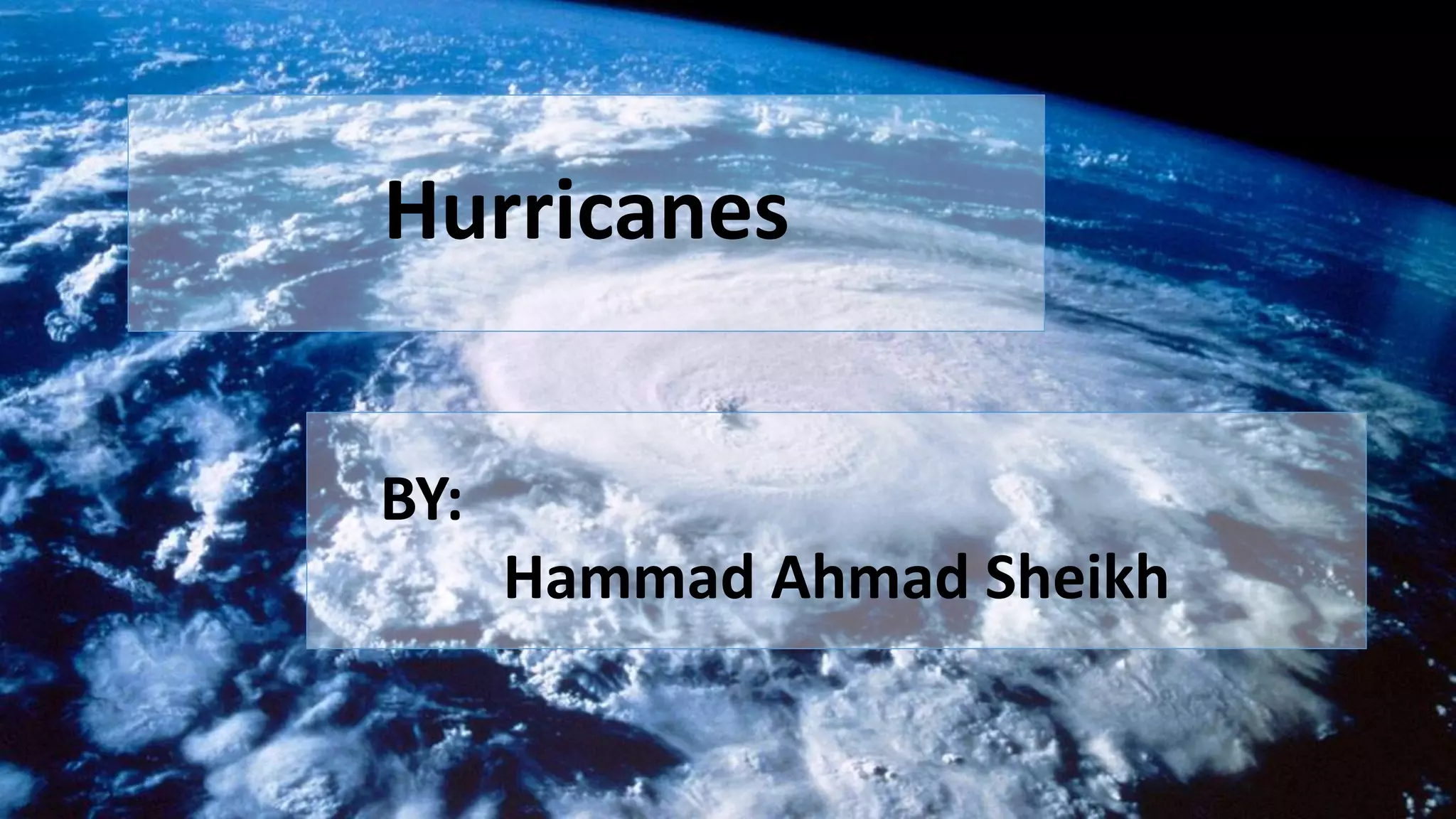 Hurricanes ppt | PPTX
