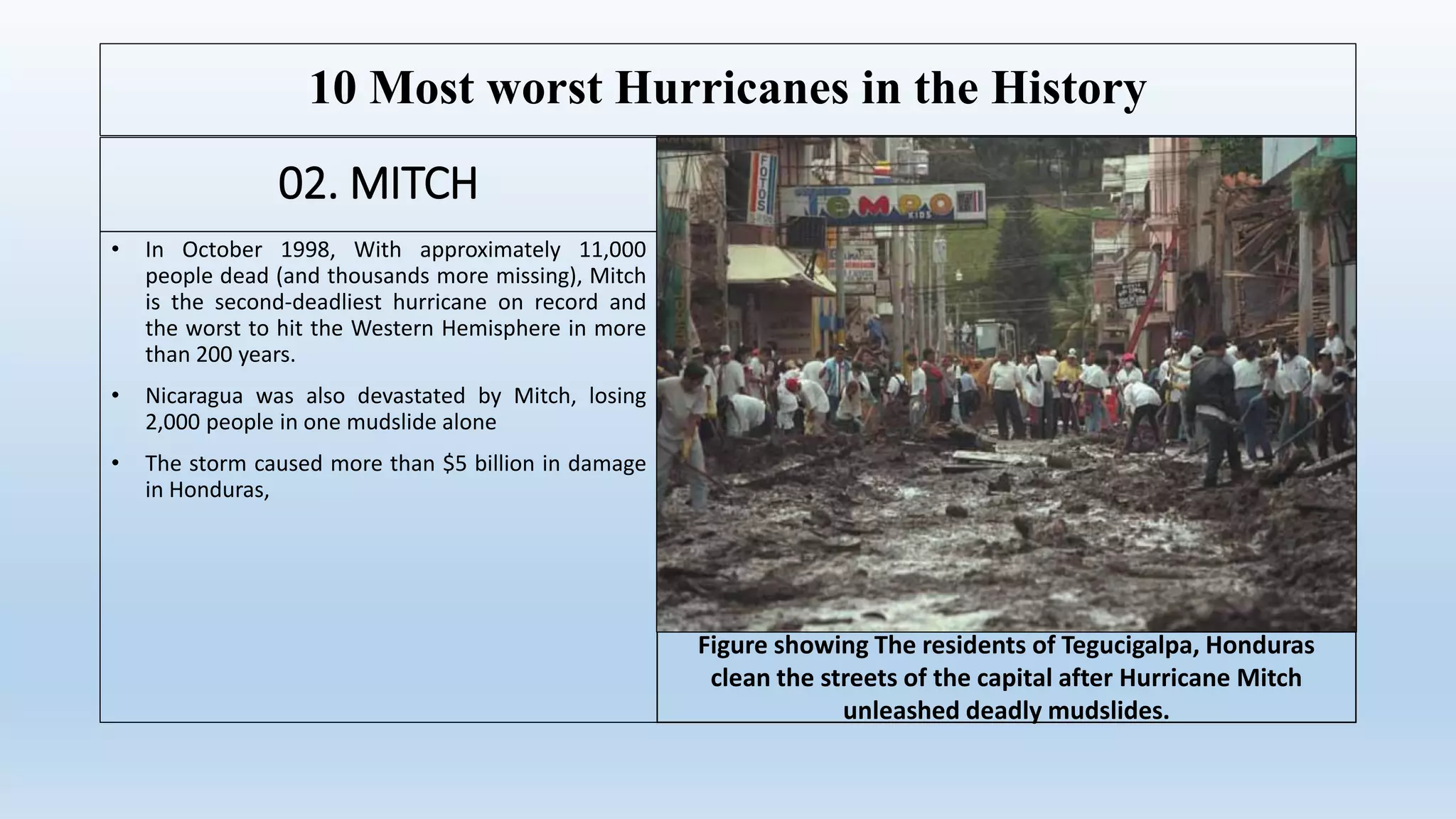 Hurricanes ppt | PPTX