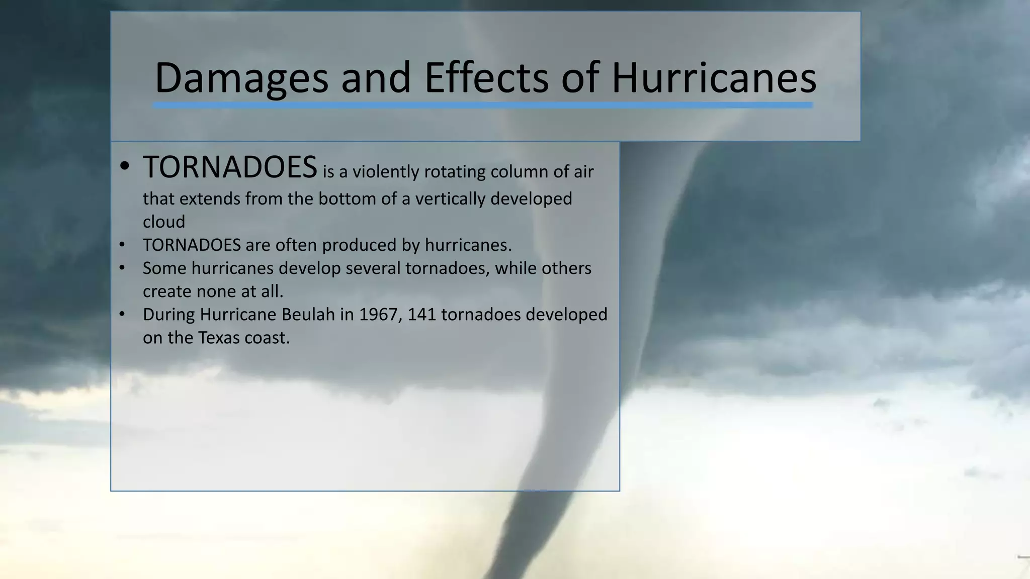 Hurricanes ppt | PPTX