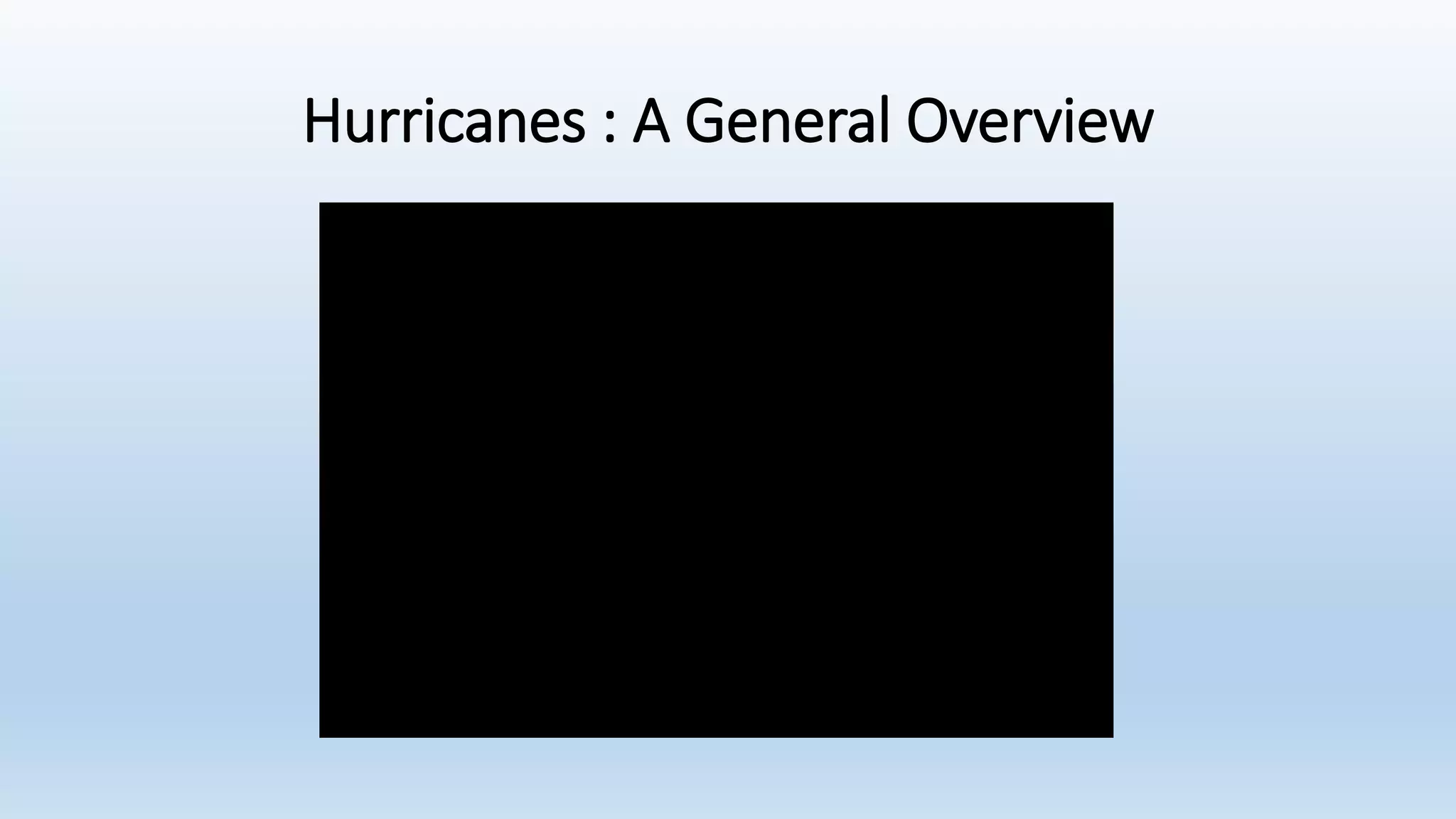 Hurricanes ppt | PPTX