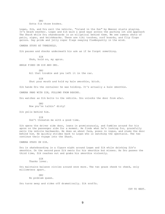 Hurry Up & Wait Pilot Script | PDF