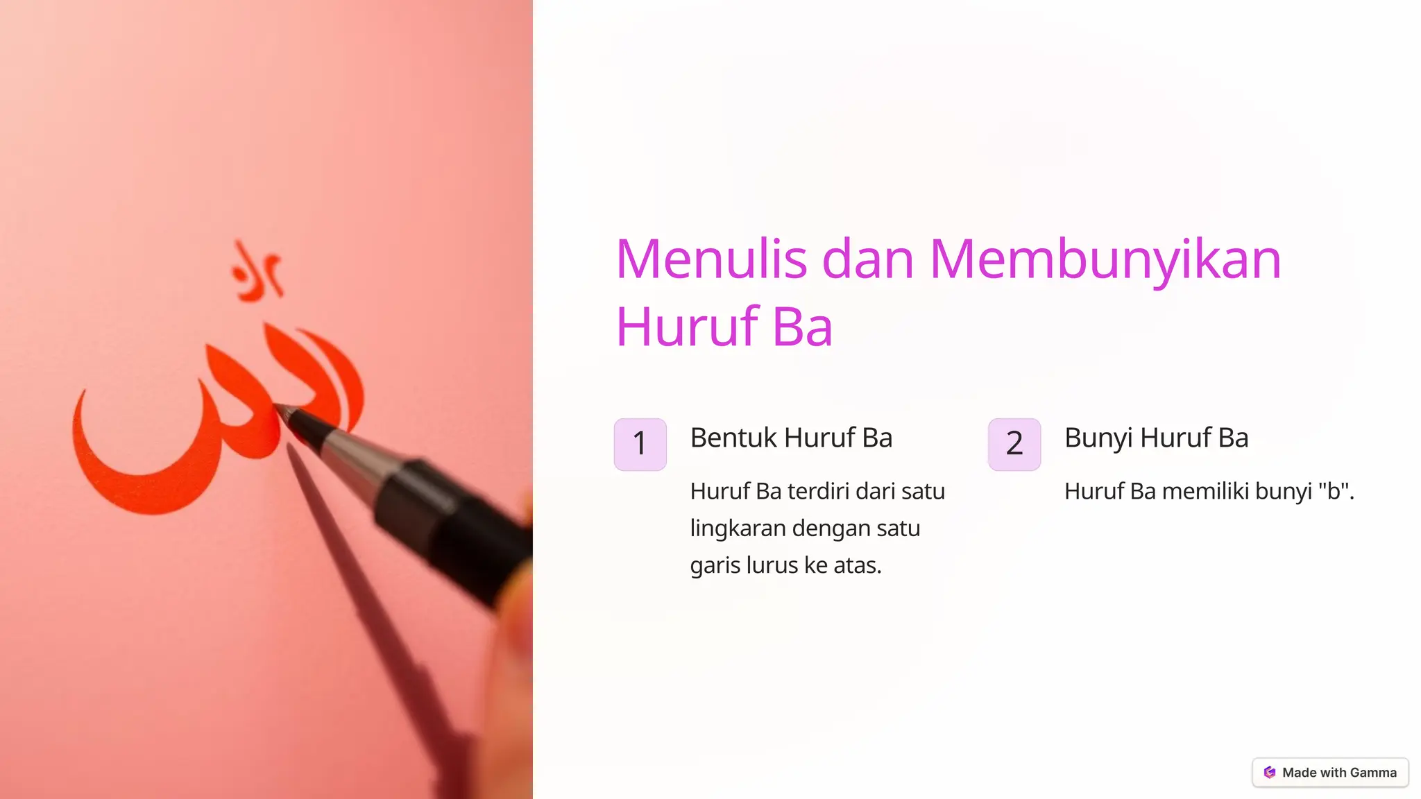 Huruf-Hijaiyyah-Tahun-Satu.SEKOLAH PEKAN RANAU SABAH | PPT