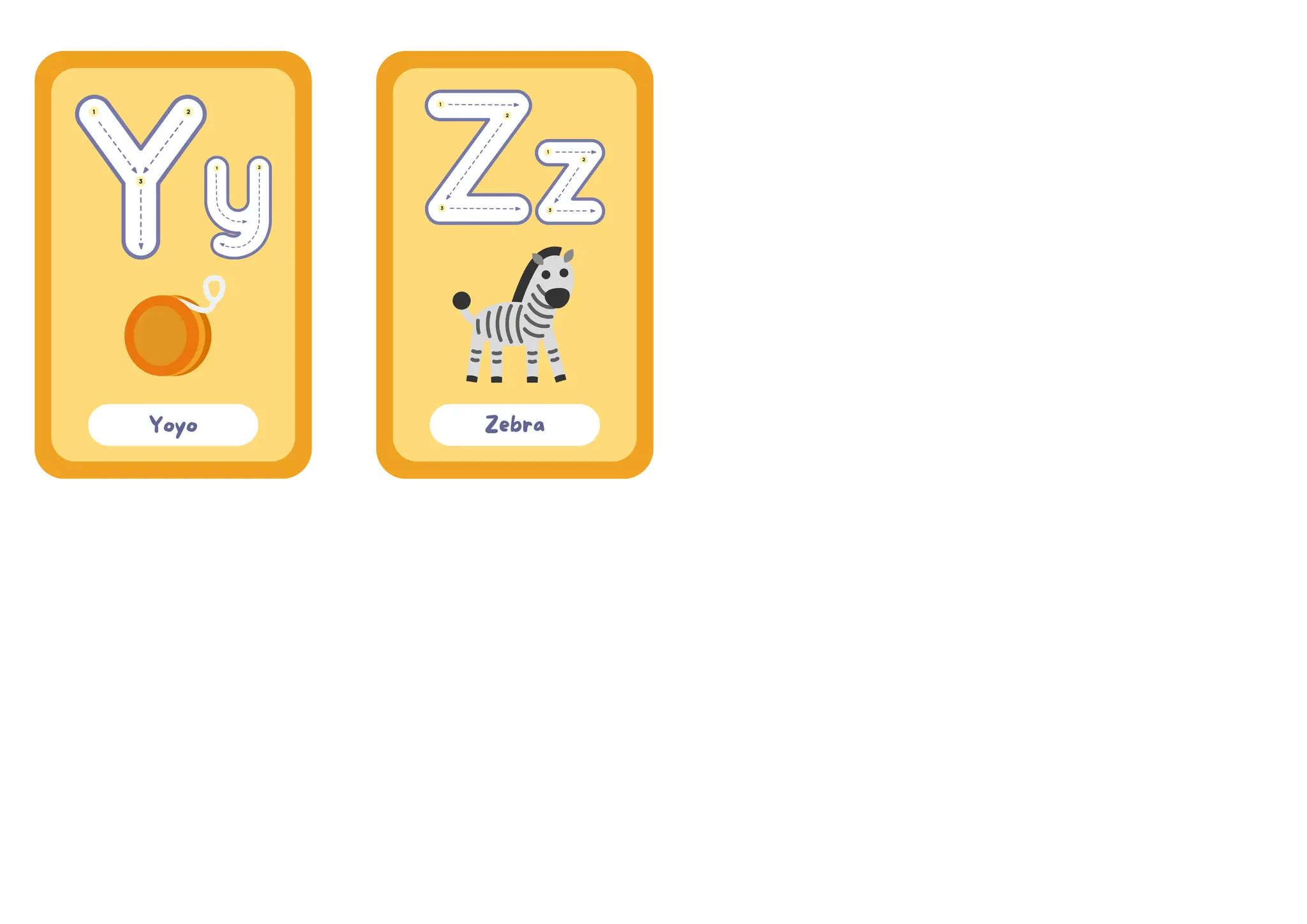 Huruf Abjad ( Kartu ).pdf pengenalan huruf untuk anak TK-PAUD | PDF