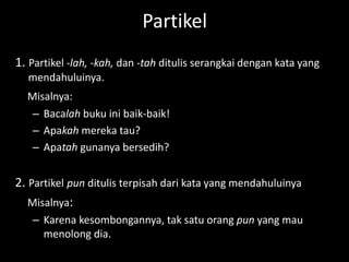 Bahasa Indonesia - Huruf dan kata | PPTX