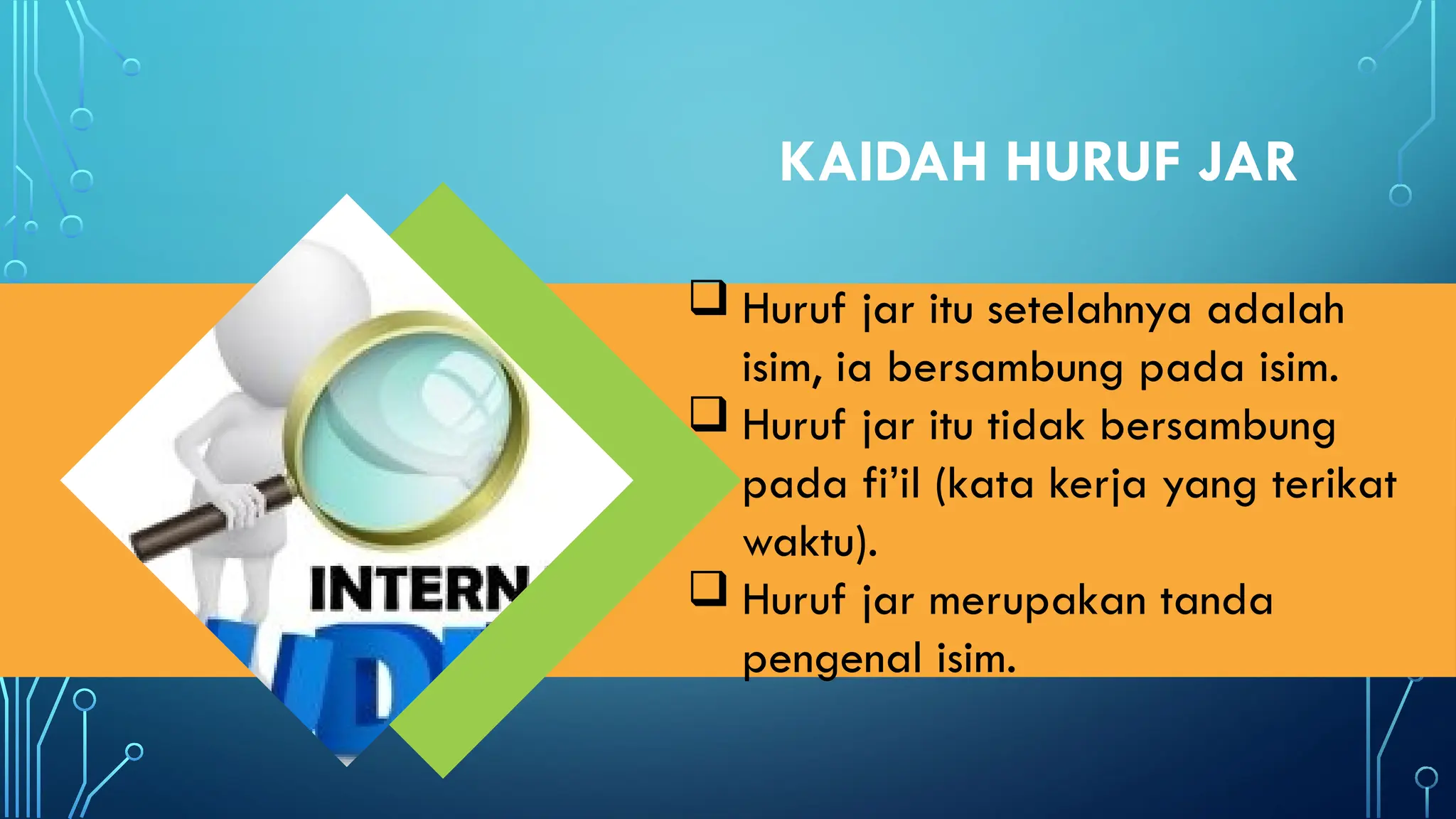 Materi Kuliah bahasa arab dasar hurf jar | PPTX