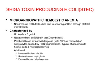 HEMOLYTIC UREMIC SYNDROME. pptx | PPTX