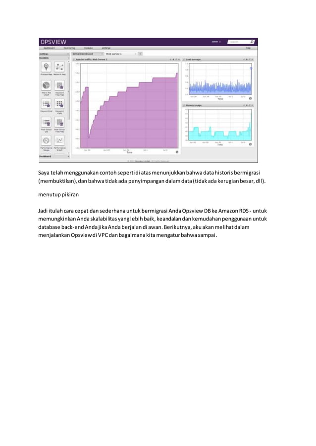 Menyiapkan OpsView Dengan Amazon RDS | PDF