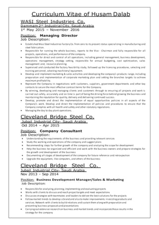 Husam cv | DOCX