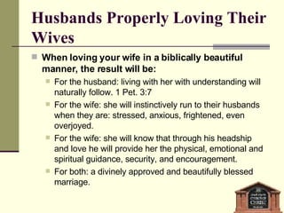 Husbands, Love Your Wives | PPS