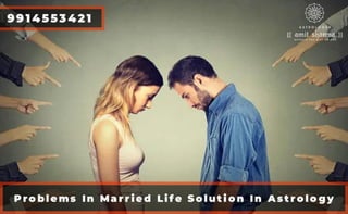Husband Wife Misunderstanding Problem Solution | PDF
