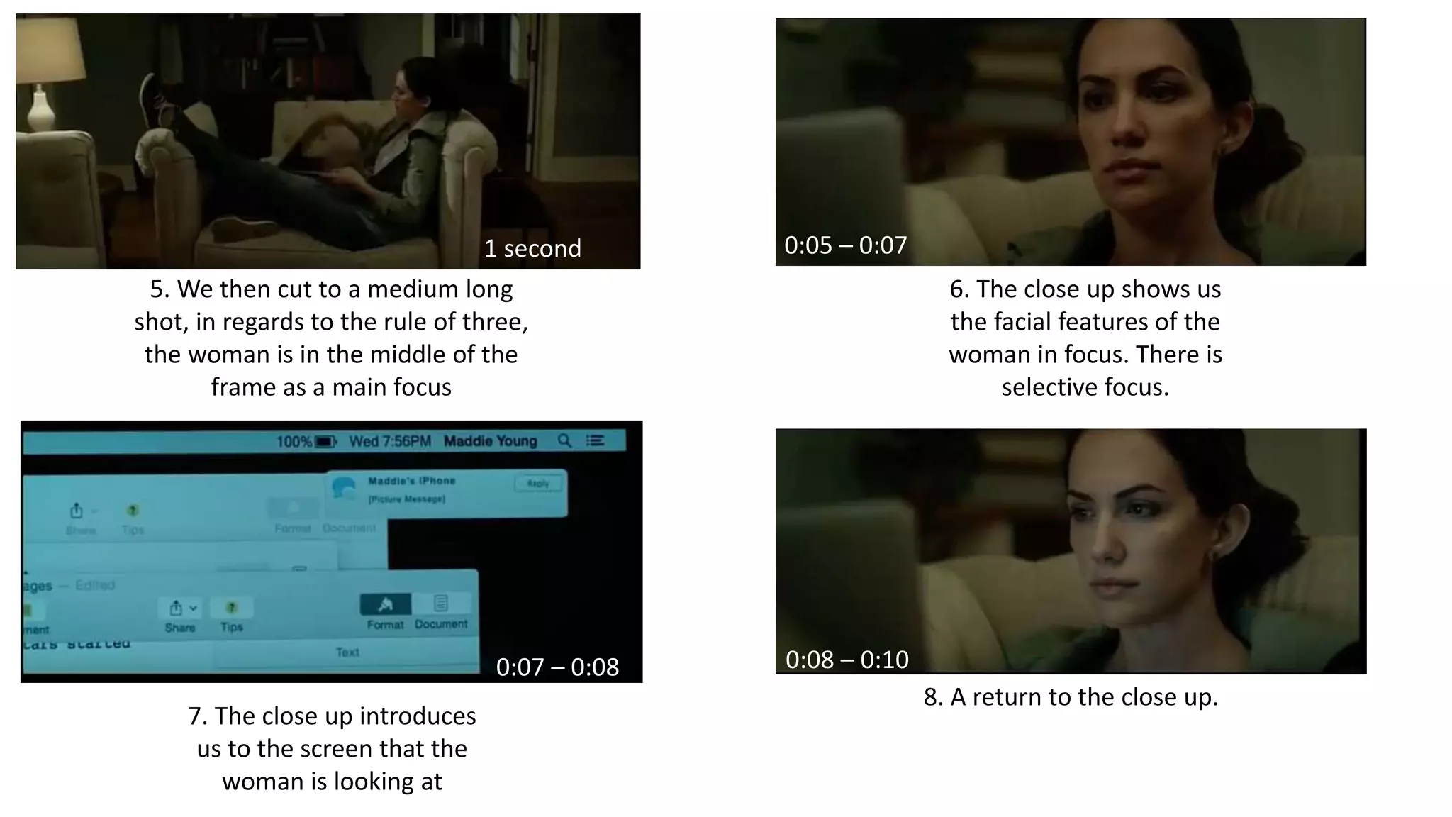 Hush frame shots | PPTX