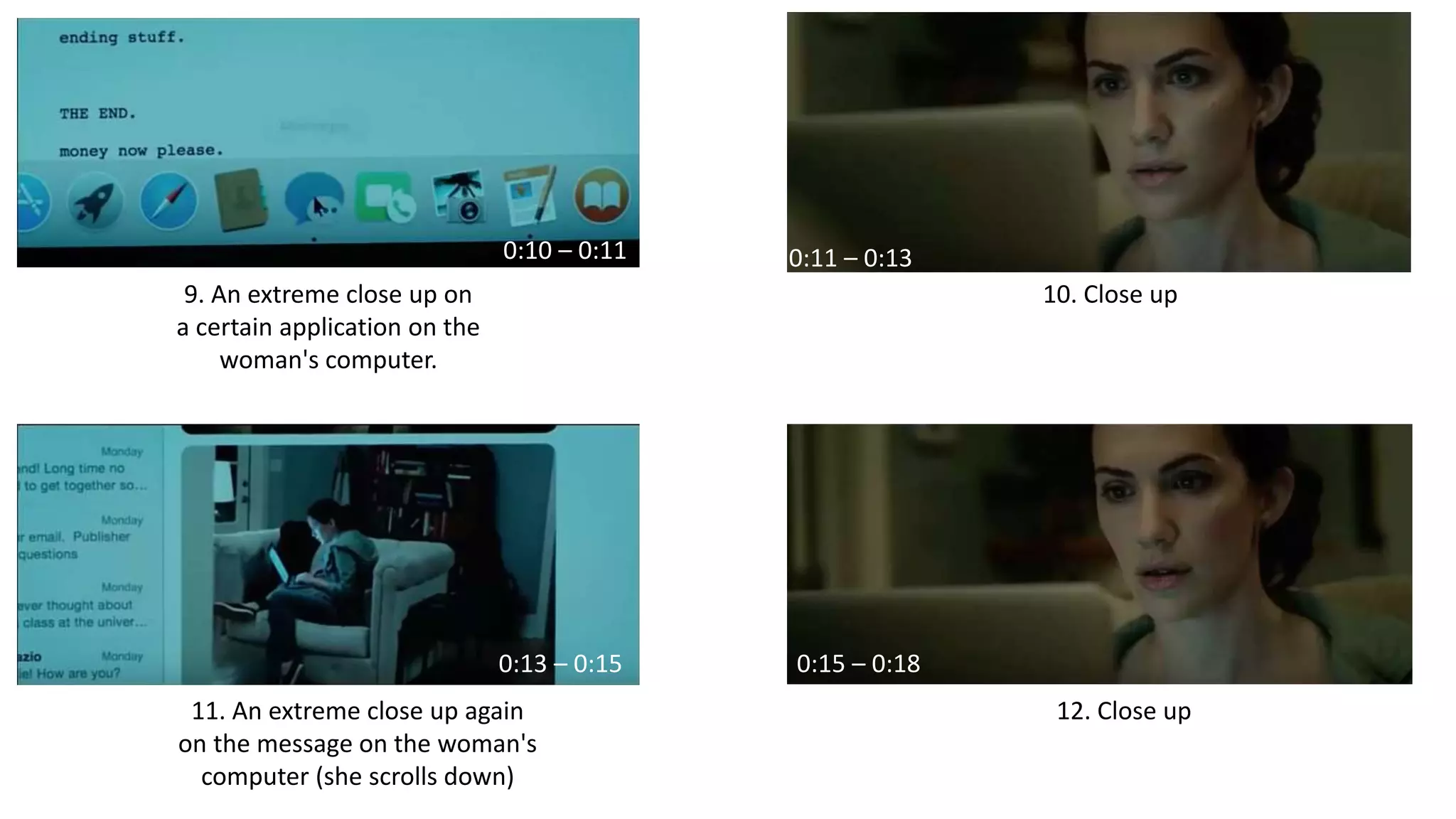 Hush frame shots | PPTX