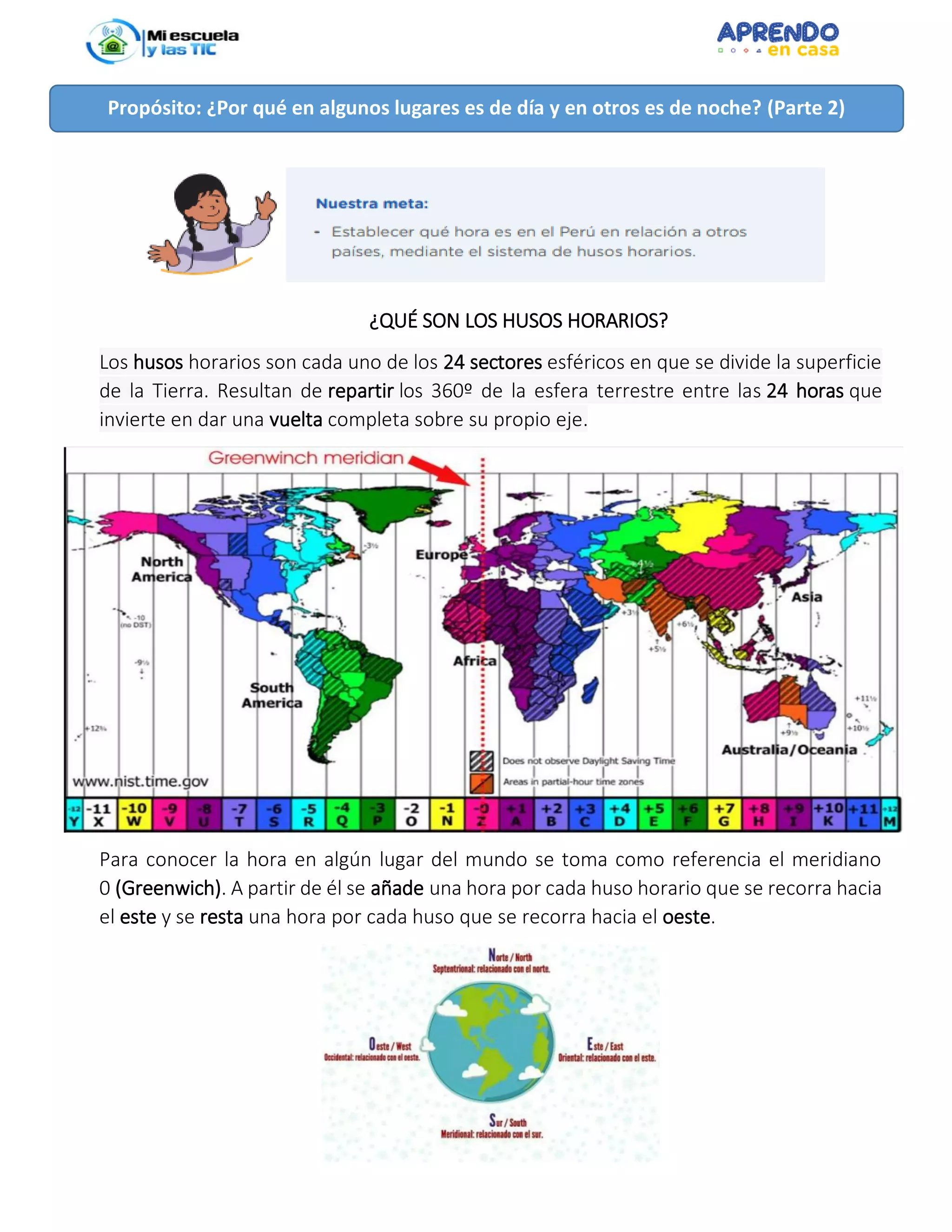 Husos de horarios del mundo | PDF