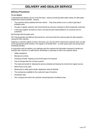 Husqvarna rider pro flex 21 ii service repair manual | PDF