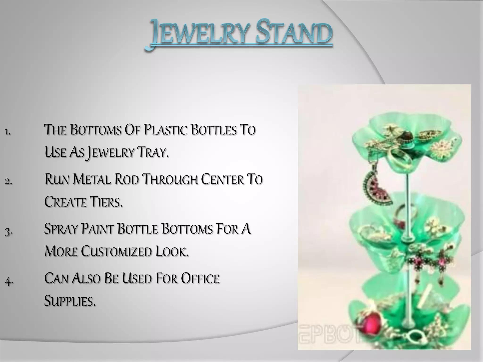 Uses of plastic bottles .pptx