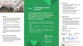 Accelerating African Swine Fever Virus (ASFV) vaccine development via ...