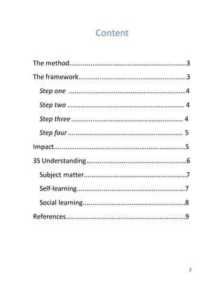 CURRERE as a Method of Teaching | DOCX