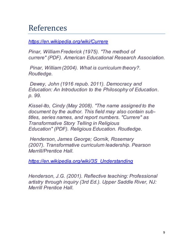 CURRERE as a Method of Teaching | DOCX | Primary Education | Education