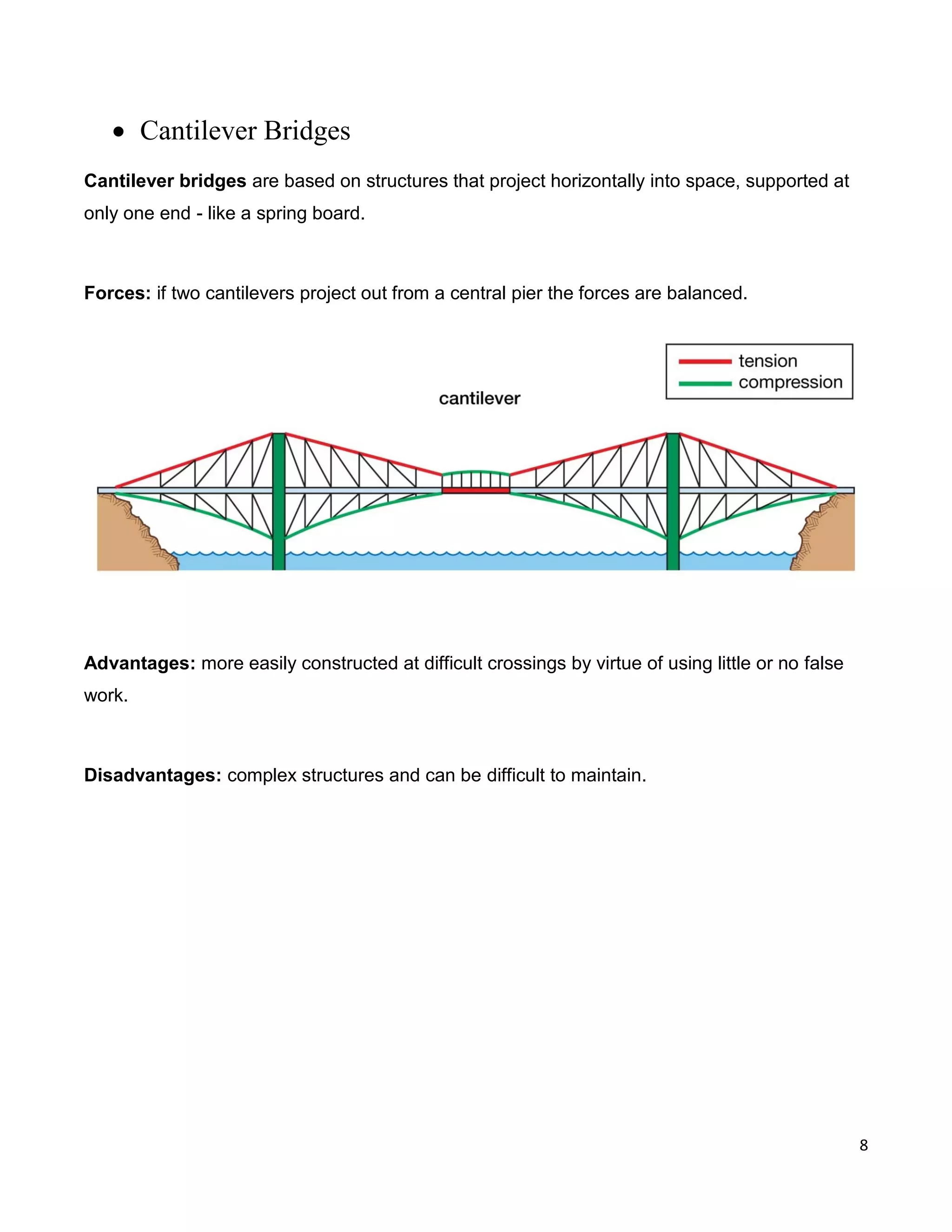 Suspension Bridges VS Cable-Stayed Bridges | PDF